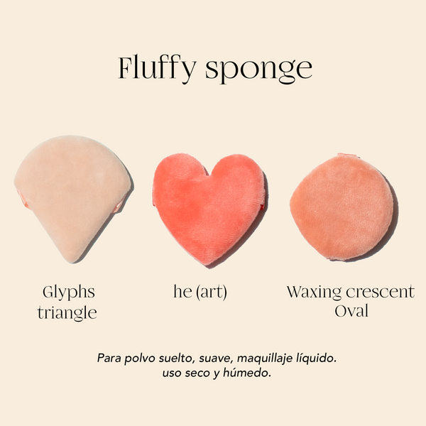 Fluffy sponge – dapop Cosmeticos