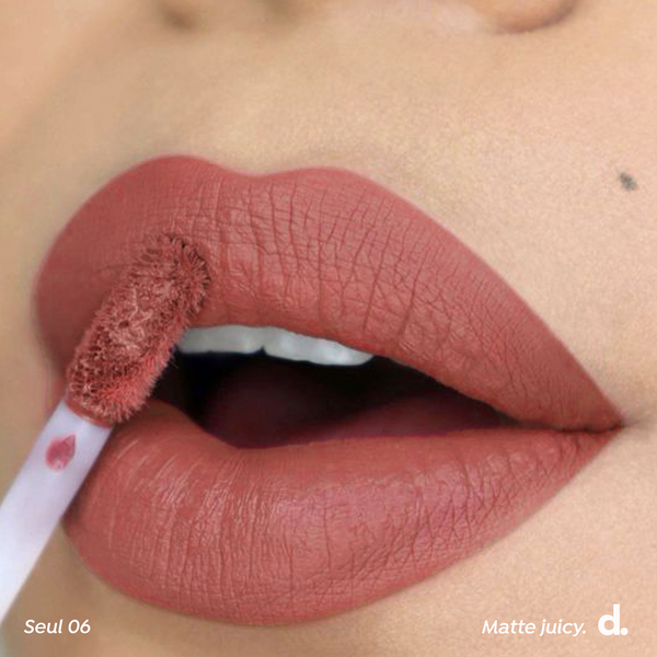 Labial liquido matte Matte juicy – dapop Cosmeticos